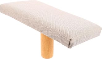 Pretyzoom Holz Meditationsbank mit Gepolstertem Sitzkissen Klappbarer Kniestuhl f&uuml;r Yoga und Gebet Beige Mittlere Gr&ouml;&szlig;e f&uuml;r Erwachsene