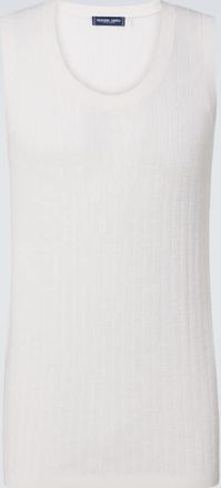 Frescobol Carioca Top Prado aus einem Baumwollgemisch