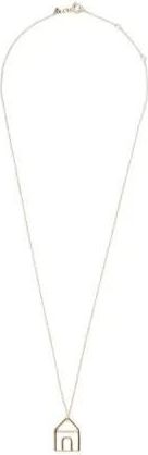 Aliita Halskette - 9K Gold Casita Necklace - Gr. unisize - in Mehrfarbig - f&uuml;r Damen