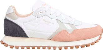 Pepe Jeans London Brit-on Master W Damen-Sneaker, Rosa (Soft Pink), Größe 38, Pink Soft Pink, 5 UK