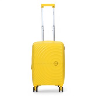 Infinity Leather Hartschalen-Kabinenkoffer 55 x 37 x 22 cm PP-Koffer Gep&auml;ck passend f&uuml;r Easyjet, Ryanair