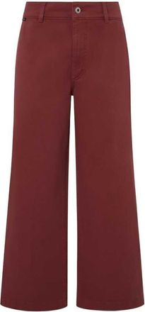 Pepe Jeans London Damen Tania Hose, Rot (Burnt Red), 28 W/30 L