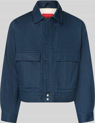 HUGO BOSS Relaxed Fit Jeansjacke aus reiner Baumwolle Modell HUGO 083/1