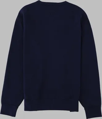 Polo Ralph Lauren Logo-Embroidered Crew Neck Sweatshirt - Blue