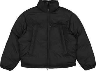 Yohji Yamamoto Homme, Vestes, Noir, Taille: L Puffer Jacket