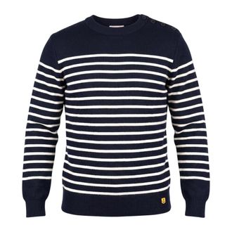 Armor Lux Pull marin Mol&egrave;ne H&eacute;ritage - - Knitwear - Herren - Blau - 2XL