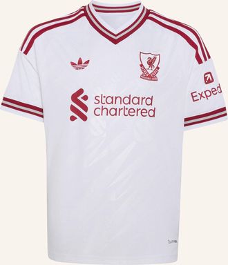 adidas Fc Liverpool 26/27 Kids Ausw&auml;rtstrikot weiss