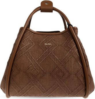 Max Mara Femme, Sacs, Brun, Taille: ONE Size Marines Handbag