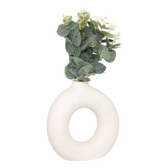 Atmosphera Atmosphera - Composition Eucalyptus avec Vase Suza H37cm - Mod&egrave;le a