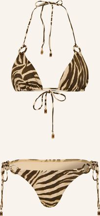 Zimmermann Triangel-Bikini Wanderlust braun