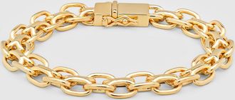 Tom Wood Bracelet Vintage Dor&eacute; 18cm