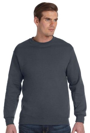 Gildan Herren Asymmetrischer Sweatshirt Gr. XXL, Grau (Charcoal Charcoal)