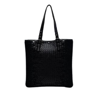 Bottega Veneta Pre-owned Gewebte Leder-Tragetasche - - Pre-owned - Damen - Schwarzk - ONE SIZE