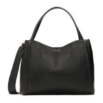 Kazar Gro&szlig;e schwarze weiche Ledertasche - - Bags - Damen - Schwarzk - ONE SIZE