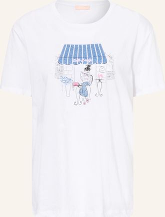 Liu Jo Liu Jo T-Shirt Mit Schmucksteinen weiss