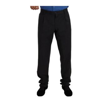 Dolce & Gabbana Homme, Pantalons, Noir, Taille: 2XL Suit Pantalons