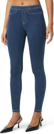 No Nonsense Legging Classique en Jean pour Femme avec véritables Poches arrière, élastique, Taille Haute, Extensible et Tendance, Denim délavé Moyen, S