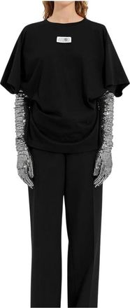 Maison Margiela Femme, Tops, Noir, Taille: 40 FR Hauts