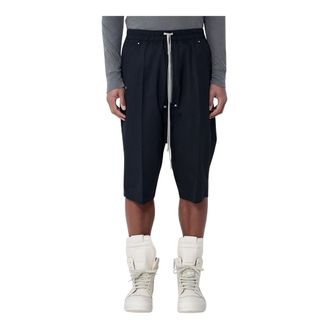 Rick Owens Homme, Shorts, Noir, Taille: M Bela Pods Shorts