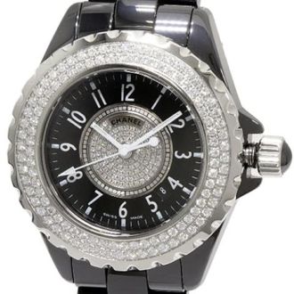 Chanel Pre-owned Stoff watches - - Pre-owned - Damen - Schwarzk - ONE SIZE