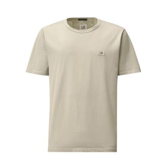 C.P. Company Blue Fox Minimalist T-Shirt - - Tops - Herren - Blau - M