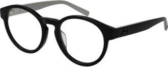 Fila unisex, Accessoires, Noir, Taille: ONE Size Montures Optiques Noires Pleine monture Lunettes de d&eacute;monstration