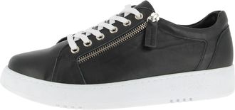 Andrea Conti Damen Low Top Sneaker, schwarz, 42 EU