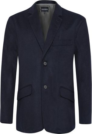 Emporio Armani Anzugsakko aus einem Schurwolle-Kaschmir-Mix in