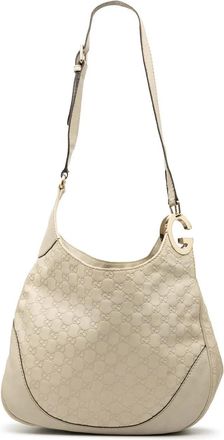 Gucci Hobo Bags - Guccissima Charlotte Crossbody - Gr. unisize - in Wei&szlig; - f&uuml;r Damen