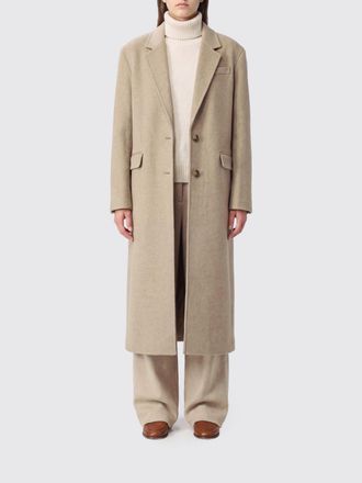 Isabel Marant Langer einreihiger Mantel aus Wolle und Kaschmir mit Revers