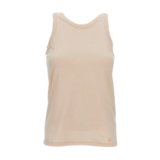 Loulou Studio Femme, Tops, Rose, Taille: 40 FR Ribbed Cotton Crewneck Tank