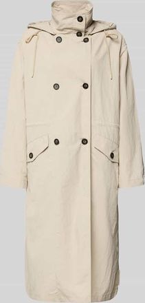 Marc O'Polo Relaxed Fit Trenchcoat in Crinkle-Optik