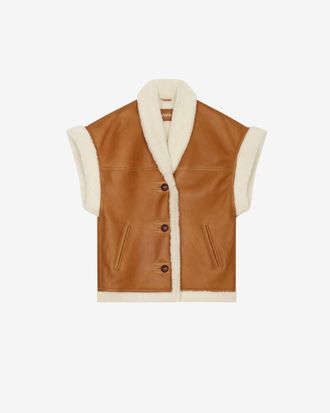 Isabel Marant Manteau Medilia - Femme - Naturel - Taille T0 - Isabel Marant