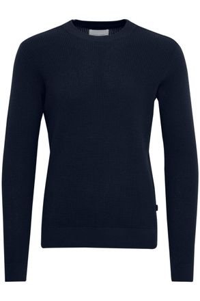 Casual Friday CFKarlo 0092 Structured Crew Neck Knit - Pullover - 20504787, Größe:XXL, Farbe:Dark Navy (194013)