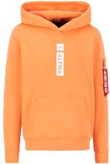 Alpha Industries Alpha Industries PP Sweat &agrave; Capuche pour Homme Sweatshirt, Tangerine