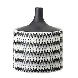 Bloomingville 82046061 Haya Aufbewahrungsdose, Steingut