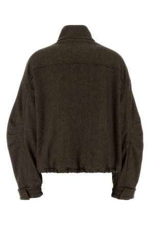 The Attico Grey Giubbini Jacket