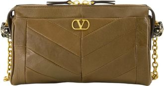 Valentino Garavani Femme, Sacs, Brun, Taille: ONE Size Panthea Small Shoulder Bag