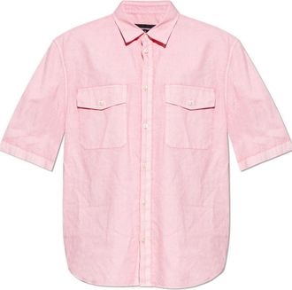 Dsquared2 Homme, Chemises, Rose, Taille: XS Pocket Shirt