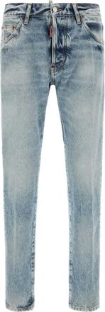 Dsquared2 Homme, Jeans, Bleu, Taille: S Jeans en denim stretch effet vintage