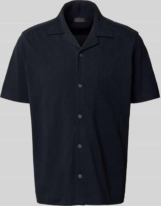 Christian Berg Relaxed Fit Poloshirt aus reiner Bio-Baumwolle mit Reverskragen