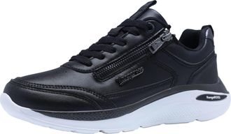 Kangaroos Damen K-WN Wish RV Sneaker, Jet Black/dk Silver, 41 EU