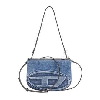 Diesel Femme, Sacs, Bleu, Taille: ONE Size DZzle Sac Bandouli&egrave;re en Denim