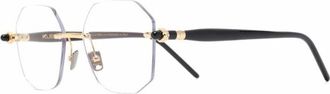 Kuboraum unisex, Accessoires, Noir, Taille: 55 MM P57 Optical Frame