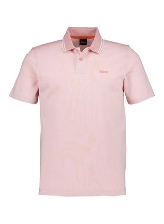 Boss Orange by Hugo Boss BOSS Orange Herren Polo-Shirt rosa