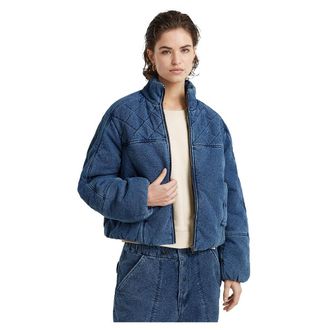 G-Star Womens Padded Cocoon Bomber, Blau (Faded Indigo Shield D25343-D759-G851), 46