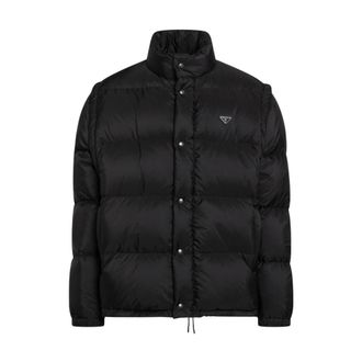Prada Piumino - - Jackets - Herren - Schwarzk - 2XL