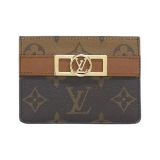 Louis Vuitton Pre-owned Monogram Porte Cartes Dauphine Card Case - Femme - Pre-owned - Brun - Taille: ONE Size