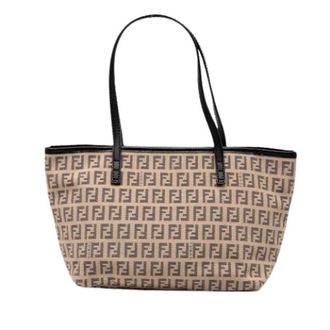 Fendi Pre-owned Canvas Tote Bag - - Pre-owned - Damen - Beige - ONE SIZE