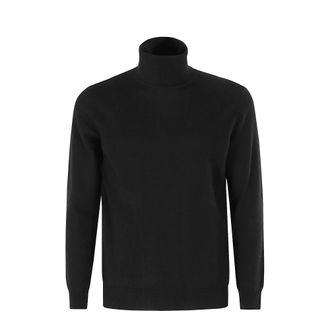 KANGRA Stylischer Strickpullover f&uuml;r M&auml;nner - - Knitwear - Herren - Schwarzk - L